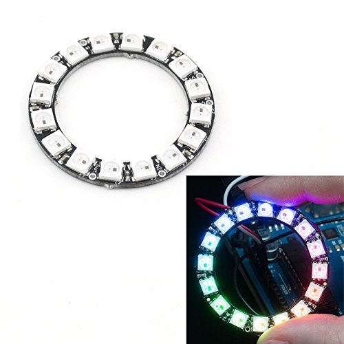 Módulo 16 LED RGB Circular WS2812 – Makers Gonna Make